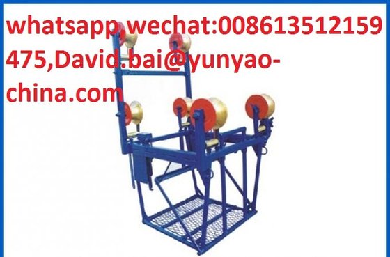 40kg Rated load 1.5kn metal Transmission Line Stringing Tools For Four Conductor Bundle