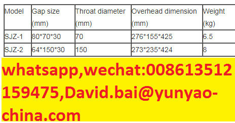 Throat Diameter 70mm / 150mm Angle Iron Manual Drill With Weight 6.5kg