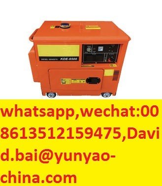 7500T Super Silent Generator 5kw With Wheels with ISO,CE Certificate with 3000/3600rpm