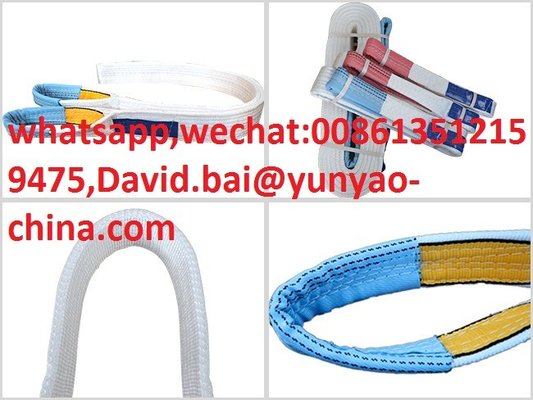 trong Tensile Strength 3Ton 5Ton Lifting Endless High Tenacity Polyester Webbing Sling Belt