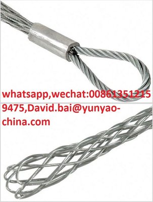 Power Line Construction Accessories Temporary Mesh Sock Joints Cable Sleeve Connector