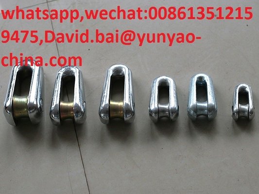 Transmission Line Stringing Tools Fixed Joint U Shaped Bend Connector
