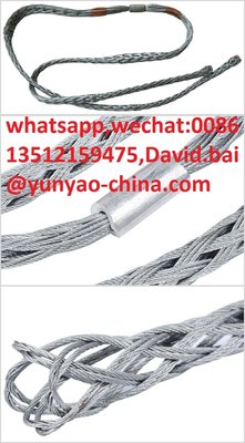 Power Line Construction Tools Double Head Type Mesh Sock Joints Cable Sleeve Connector