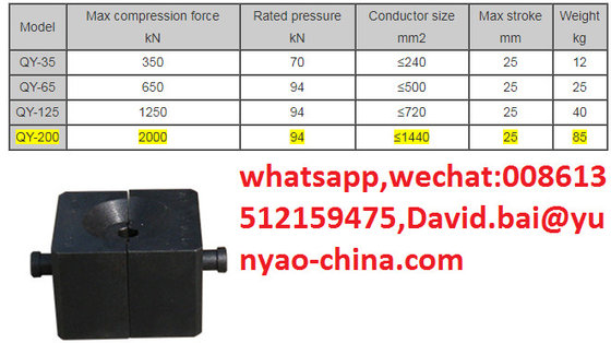 Transmission Line Stringing Tools Hydraulic Compressor For Die or Hydraulic Pump