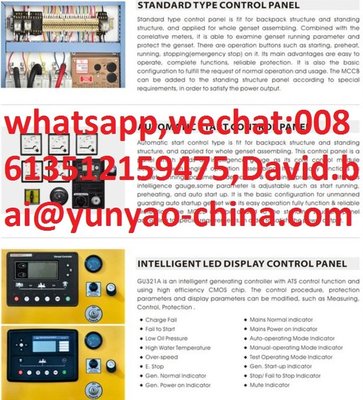 18KW / 22KVA Three Phase Generator , Iso Small Portable Diesel Generator