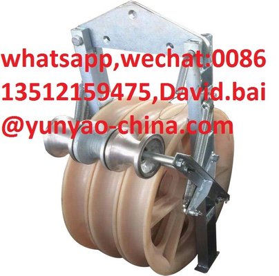 Transmission Line Tools Conductor Pulleys With Single/Three Grounding Wheels