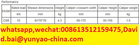 Stringing Equipment Accessories TYCSB Crossarm Mounted Stringing Block