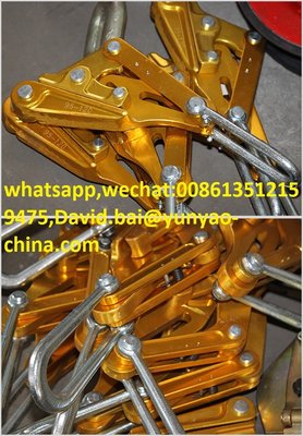 Transmission Line Stringing Tools Conductor Aluminum Self Gripping Clamps