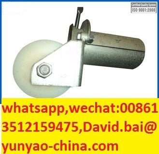 External Diameter 80~200mm Weight 12kg Single Nylon Wheels Cable Enter Tools With Roller Low voltage