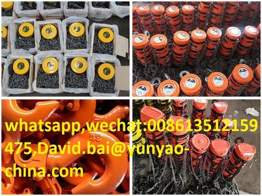 Durable Transmission Line Stringing Tools 2T Hand Chain Hoist Easy To Carry