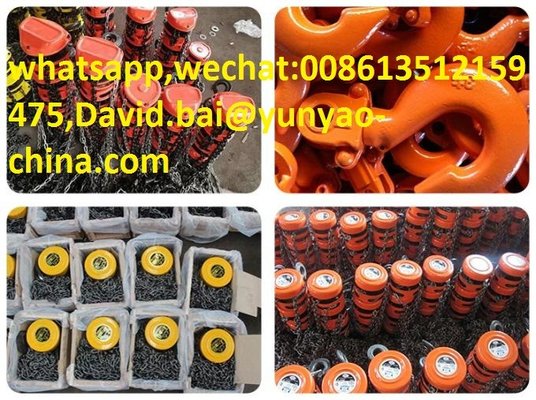 Durable Transmission Line Stringing Tools 2T Hand Chain Hoist Easy To Carry
