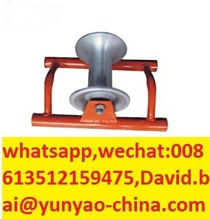 Nylon Wellhead Pulley / Cable Laying Rollers 3 Tandem Sheave Stringing Block