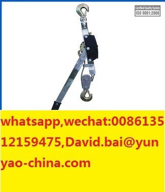 Ratchet Hand Wrenching Tackle Block Transmission Line Stringing Tools Rated Load 50kn