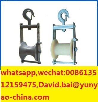 Cable Stringing Roller Transimission Line Stringing Tools Rated load 20kn 2Tons