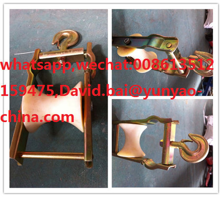 Cable Stringing Roller Transimission Line Stringing Tools Rated load 20kn 2Tons