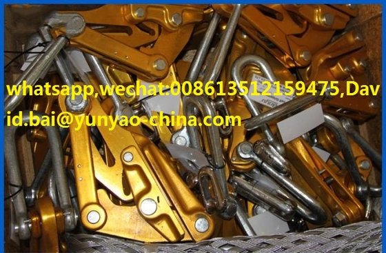 High Strength Self Gripping Clamps Conductor 300~400mm2 Transmission Line Stringing Tools