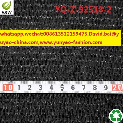 New design stripe pattern PP woven Raffia fabric for bags shoes from chinese factory