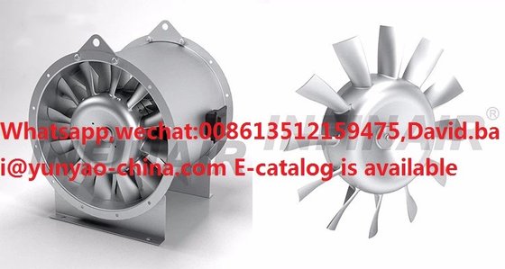 Large air volume industrial SWSI centrifugal fan with low sound