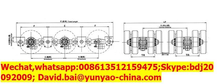C Type Cantilever Suspension (Six-Axle Cantilever)