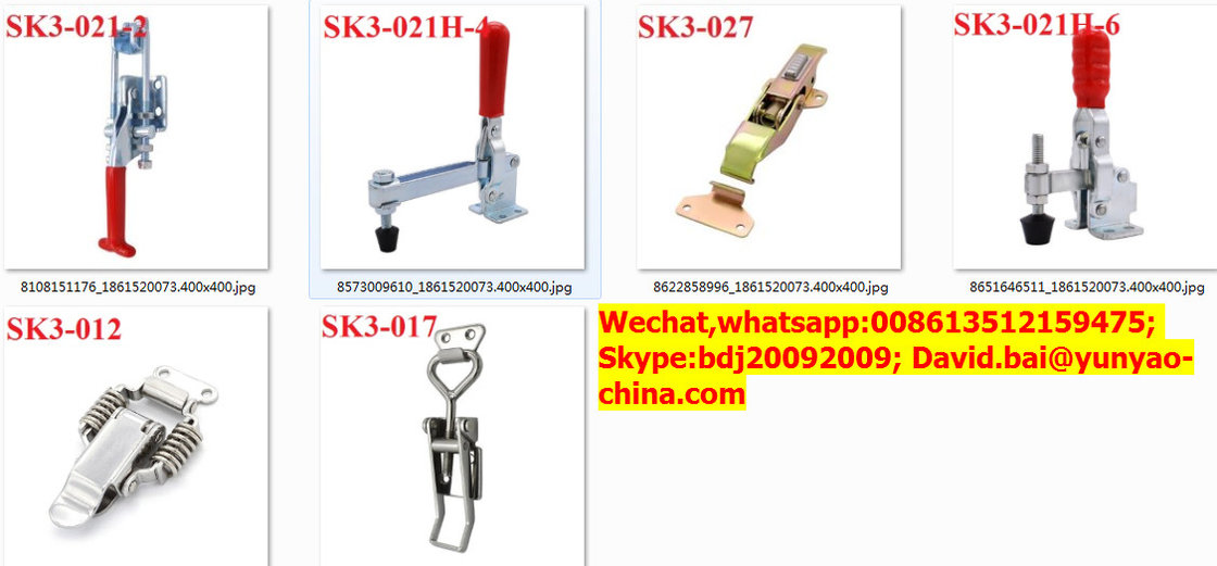 Long Toggle Latch Catch Hasp/ Stainless steel flat hook toggle latch/Iron toggle latch