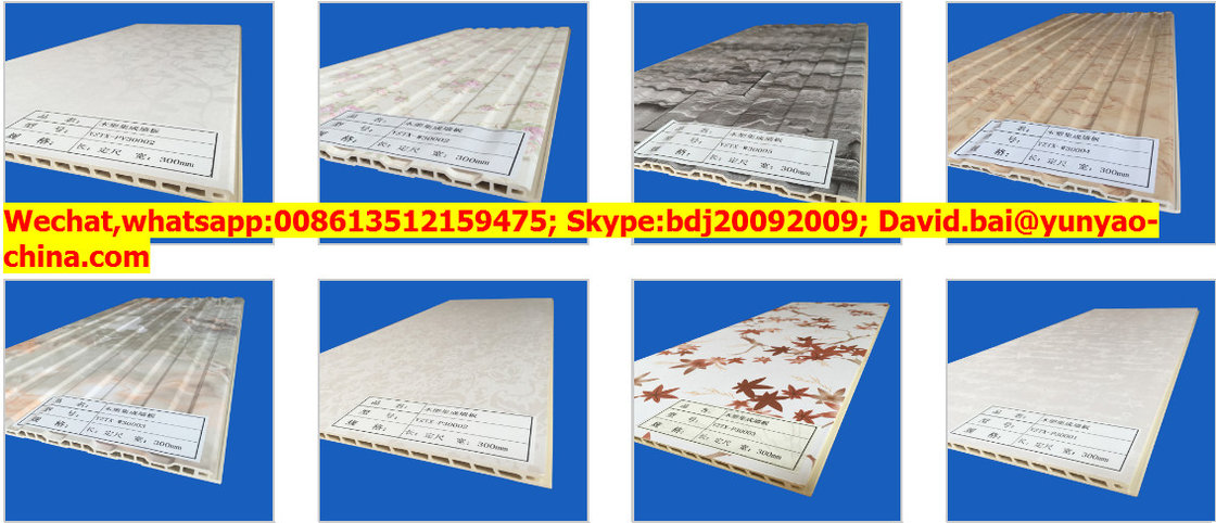 China hot sale waterproof Wpc Board plastic pvc wall cladding Panel with good quality