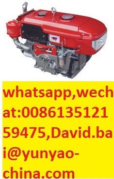 L120 4 Stroke Diesel Crate Engines , Water Cooled Small Single Cylinder Diesel Engine 15hp
