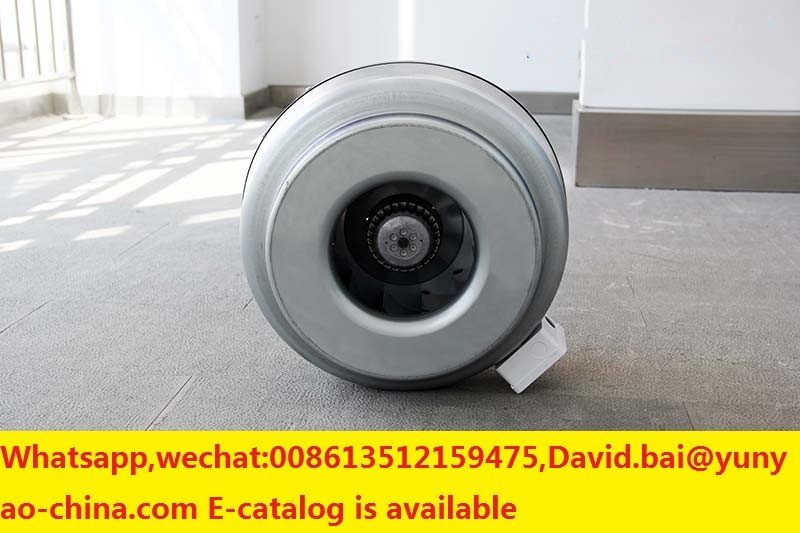 High efficiency centrifugal inline fan for fire smoke exhaust with TUV certificates