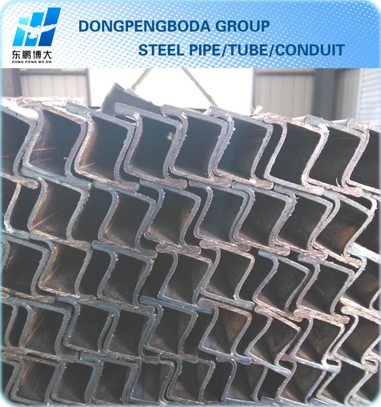 LTZ Slotted Profile/MS ERW LTZ Pipes made in China supplier market factory