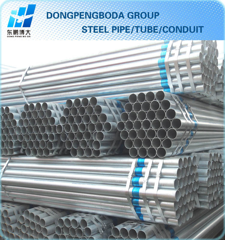 export g90-300 bs 1387 galvanized steel pipe plain end China supplier made in China