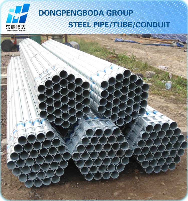 Hot dipped BS1139 Scaffolding Pipe /EN39 scaffolding tube China supplier made in China