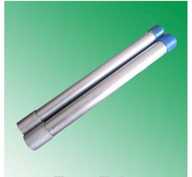 BS4568 GI Class 3 pipes one end coupling and one end cap made in China supplier market