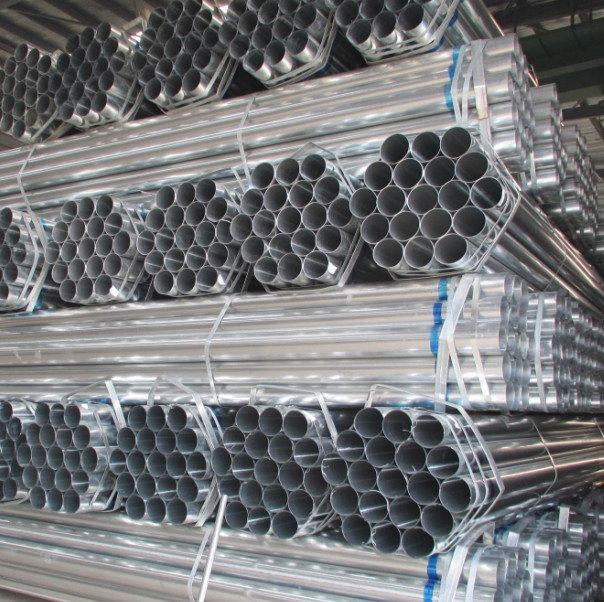 ASTM A53 PRE GALVANIZED ROUND STEEL pipe made in China market exporter mill factory