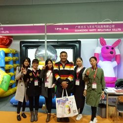 Happy Inflatable Co.,Ltd. factory production line