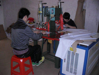Happy Inflatable Co.,Ltd. factory production line