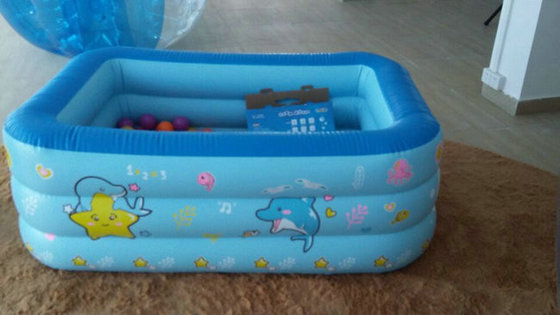 Customize Small Kids PVC Inflatable Family Pool For Leisure Entertainment
