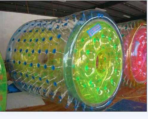 Fireproof 0.8mm PVC Fancy Inflatable Water Toys for Park Amusement