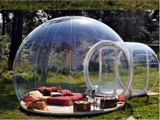 4m PVC Tarpaulin Inflatable Dome Tent Outdoor Exhibition / Product Promotion