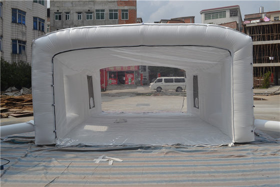 Giant White Display Inflatable  Tent With 210D Oxford Cloth SGS / EN71