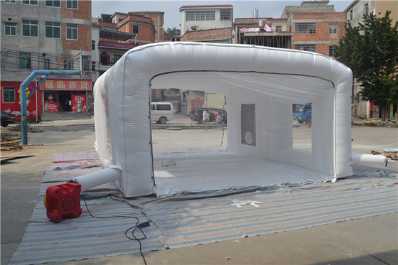 Giant White Display Inflatable  Tent With 210D Oxford Cloth SGS / EN71