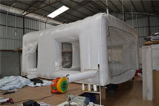 Giant White Display Inflatable  Tent With 210D Oxford Cloth SGS / EN71