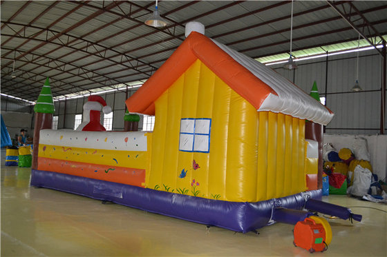 Outdoor Inflatable Sports Games Durable 0.45mm Plato PVC Tarpaulin
