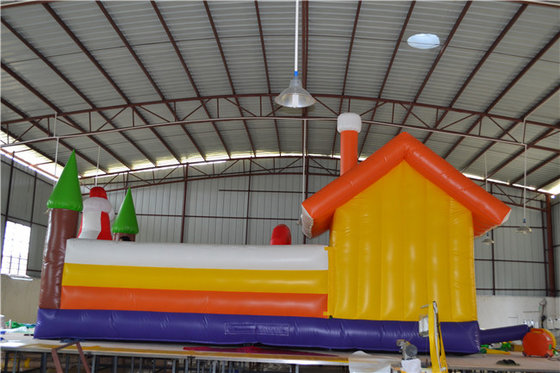 Outdoor Inflatable Sports Games Durable 0.45mm Plato PVC Tarpaulin