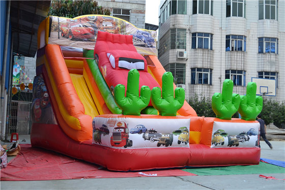 PVC Tarpaulin Inflatable Sports Games Good Tension Waterproof