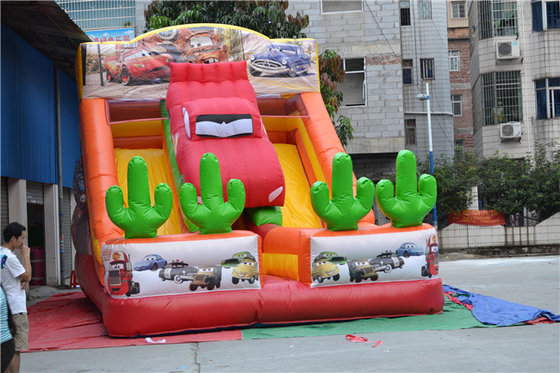 PVC Tarpaulin Inflatable Sports Games Good Tension Waterproof
