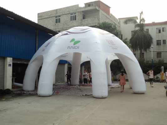 Purple Advertisement Inflatable Party Tent Oxford Cloth Material