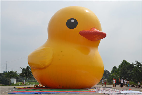Giant Yellow Duck Inflatable Advertising Products For Advertising