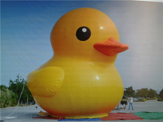 Giant Yellow Duck Inflatable Advertising Products For Advertising