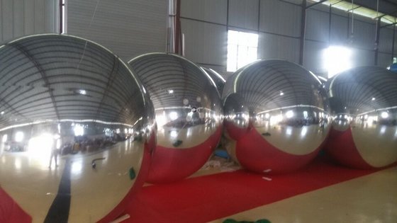 Customized Commercial Inflatable Mirror Ball For Event / Show / Party