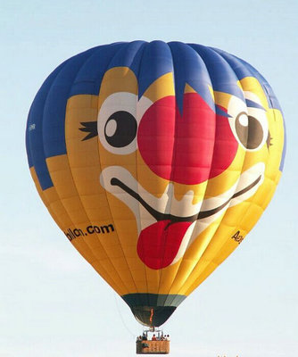 Outdoor Helium Advertising Balloons With Various Kind Cartoon Orange