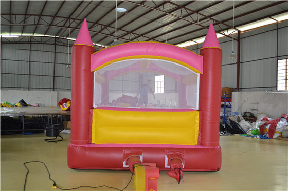 Red And Yellow Customized Inflatable Sports Games For Kids CE